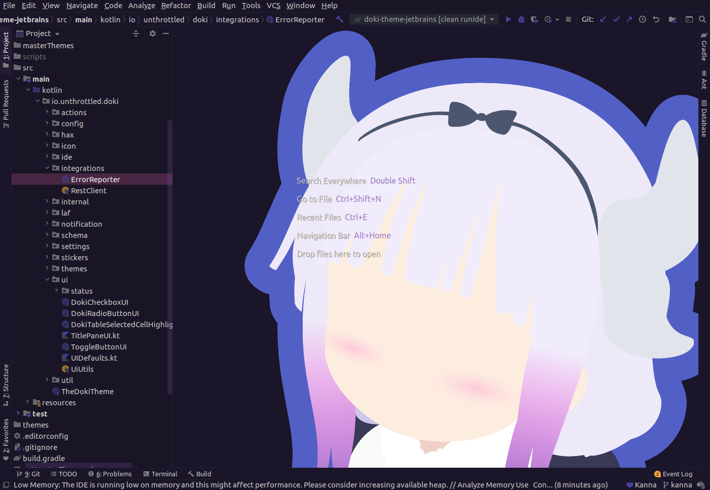 Kanna Kamui Skin · Issue #24 · doki-theme/doki-theme-vscode · GitHub