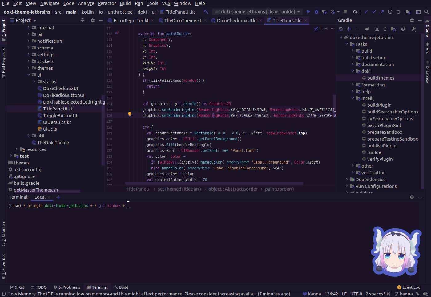 Kanna Kamui Skin · Issue #24 · doki-theme/doki-theme-vscode · GitHub