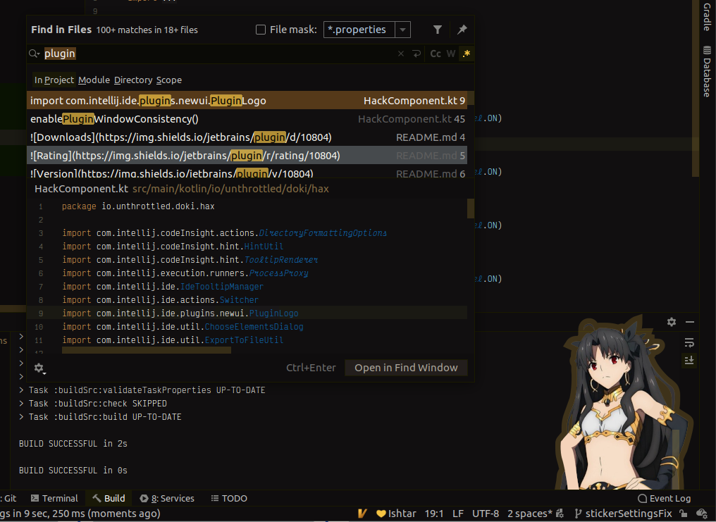Inconsistency Thread · Issue #279 · doki-theme/doki-theme-jetbrains · GitHub