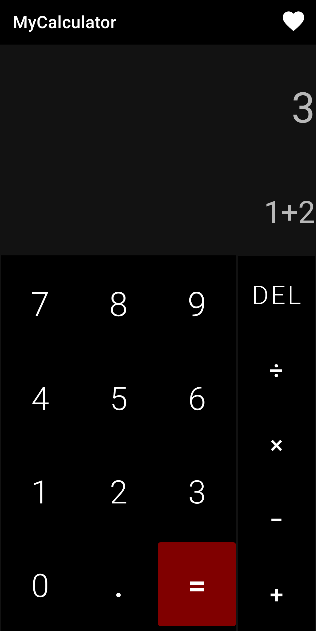 GitHub - itsrdb/MyCalculator: Who doesn't make a Calculator as their first app? A calcuator app ...