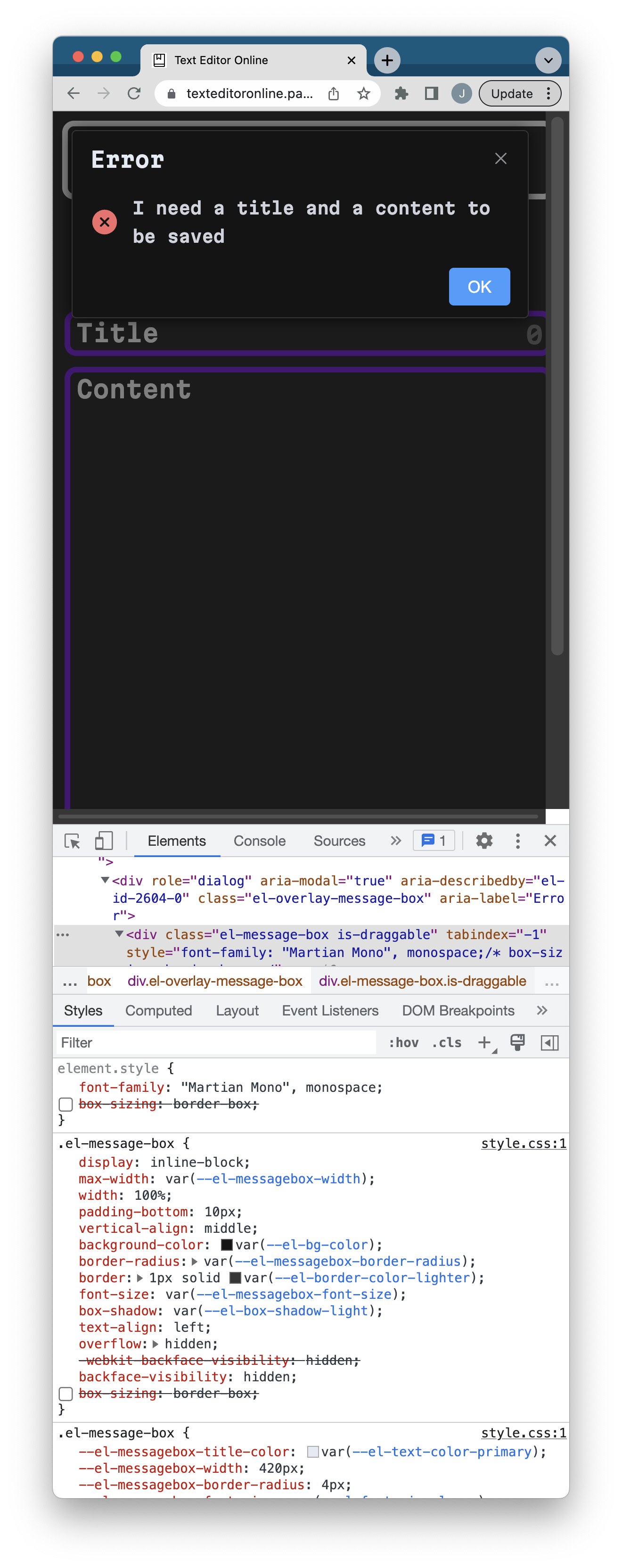 [Component] [message-box] MOBILE ONLY | Alertbox, promptbox and confirmbox layout · Issue #11919 ...