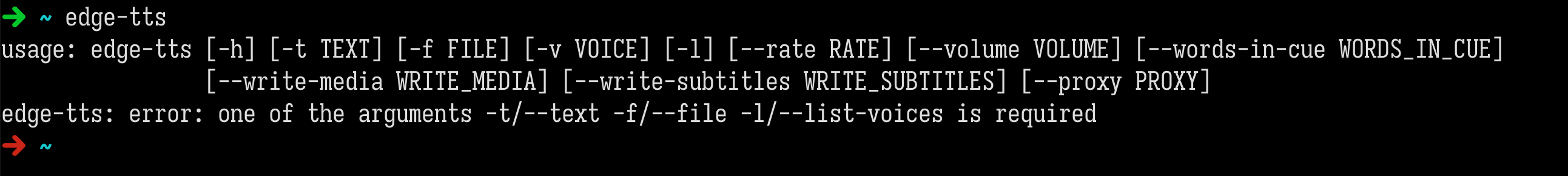 ModuleNotFoundError: No module named 'edge_tts' · Issue #274 · yihong0618/xiaogpt · GitHub