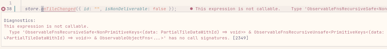 Functions in observables aren't typed correctly · Issue #218 · LegendApp/legend-state · GitHub