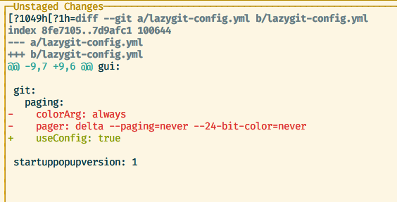 Custom pagers not working for diff. (delta or diff-so-fancy) · Issue #907 · jesseduffield ...
