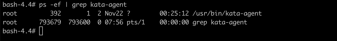 kubectl exec -it 卡死。kata-runtime exec可以进入 · Issue #5724 · kata-containers/kata-containers · GitHub