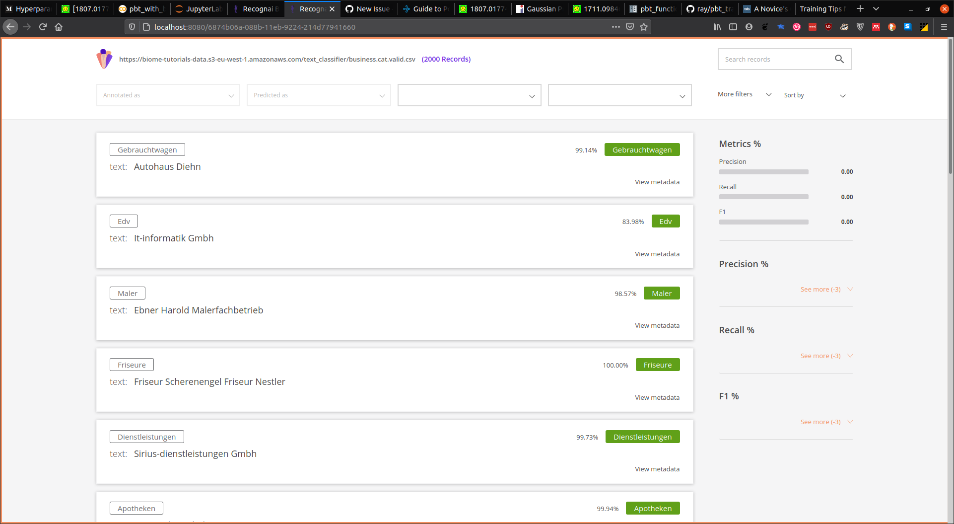 [BUG] Explore UI seems a bit off in current master · Issue #389 · argilla-io/biome-text · GitHub
