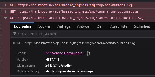 Icons invisible · Issue #363 · hassio-addons/addon-motioneye · GitHub