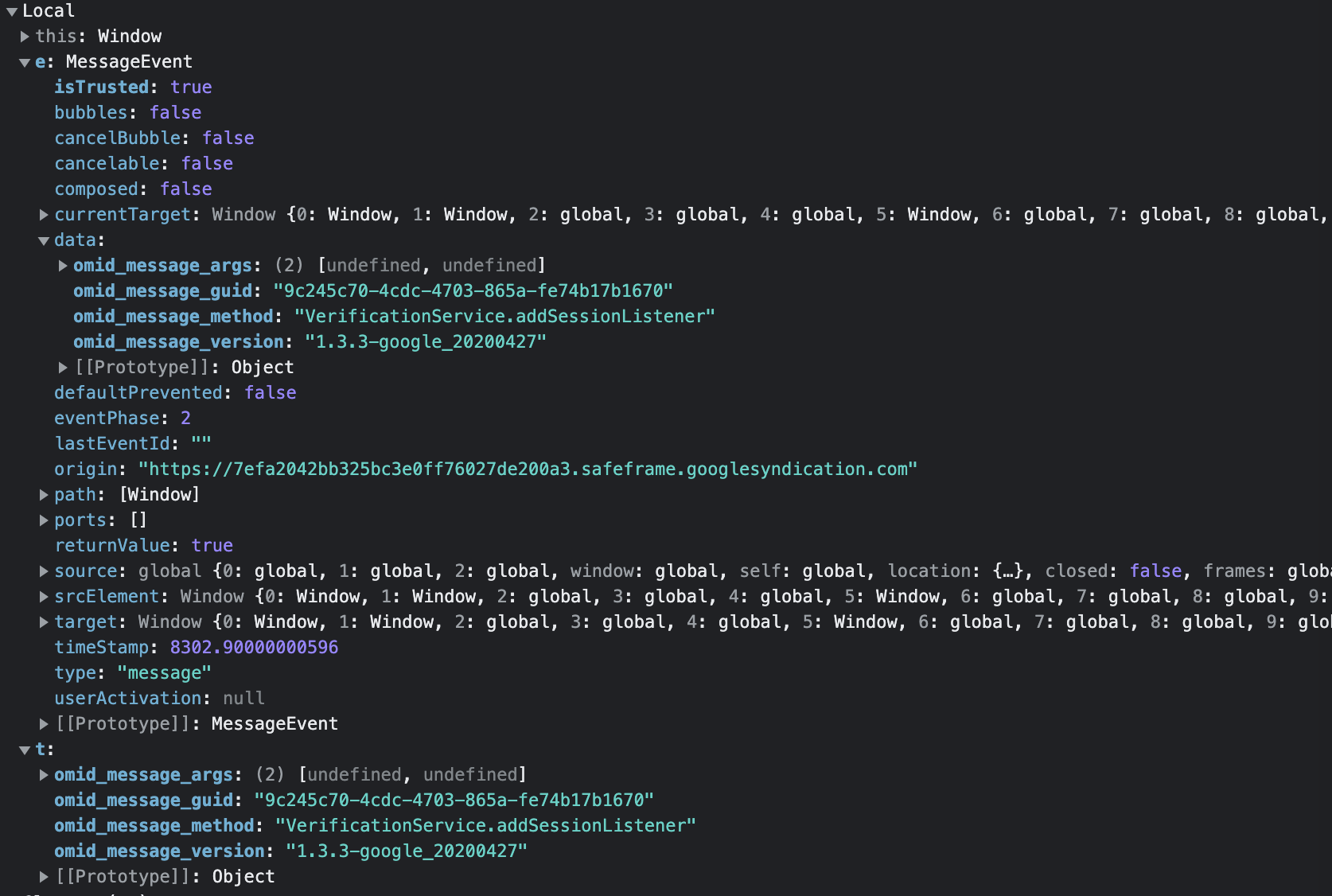 Getting console error from sendMessage · Issue #25 ...