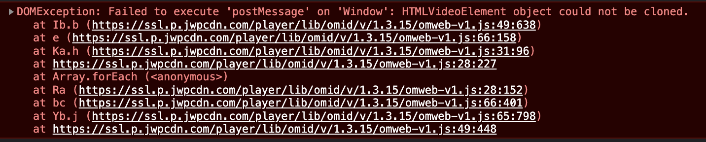 Getting console error from sendMessage · Issue #25 ...