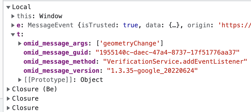 Getting console error from sendMessage · Issue #25 · InteractiveAdvertisingBureau/Open ...