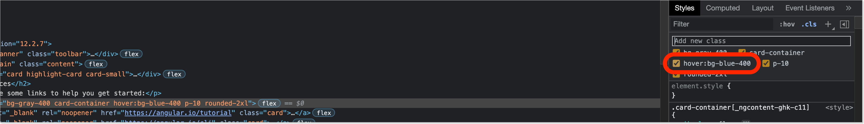 Angular 12 にシュッと tailwindcss を導入する #Angular - Qiita