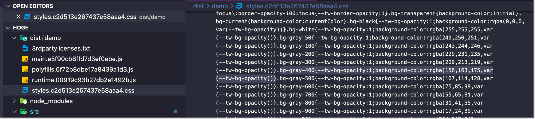 Angular 12 にシュッと Tailwindcss を導入する Angular Qiita