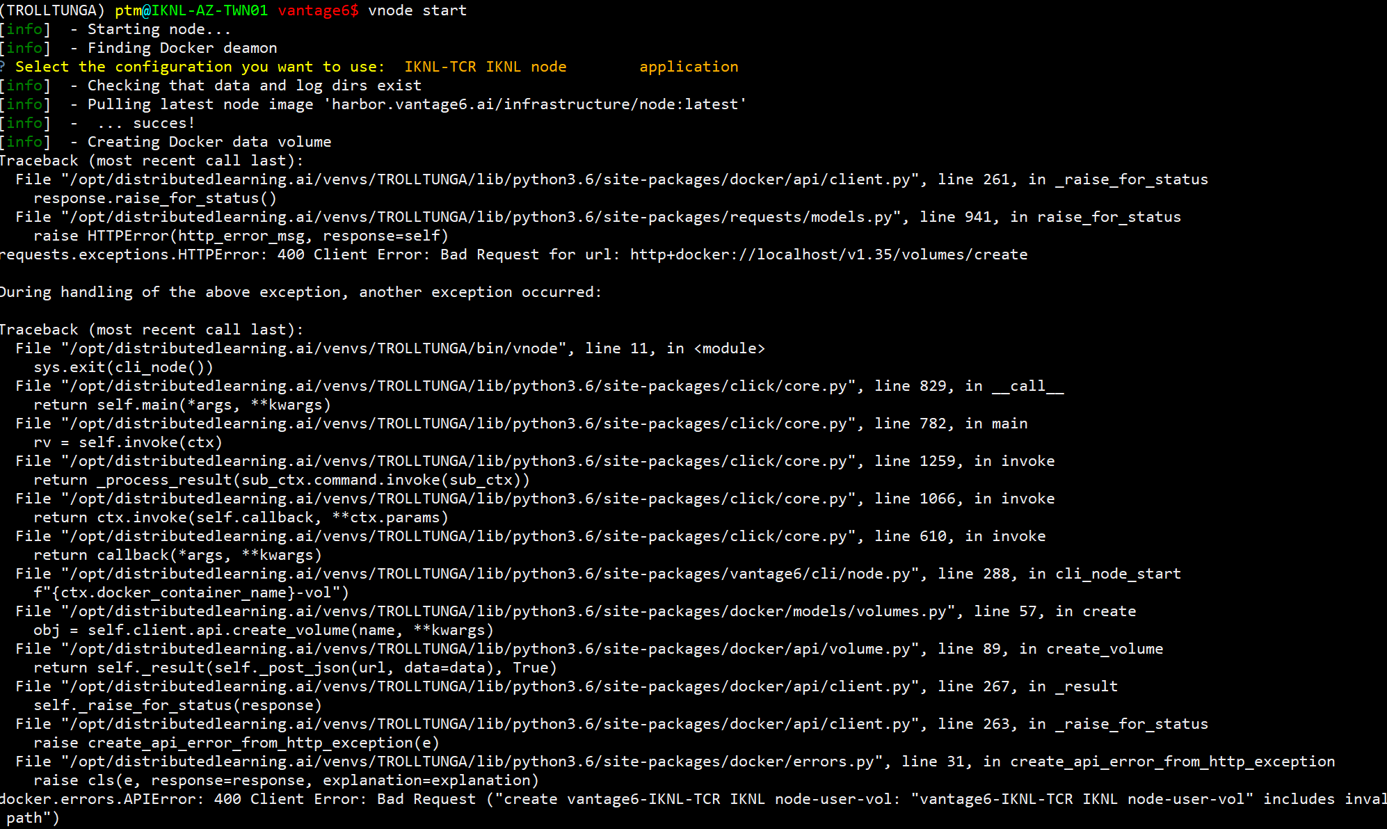 Spaces in node name (still?) results in a crash · Issue #186 · vantage6/vantage6 · GitHub