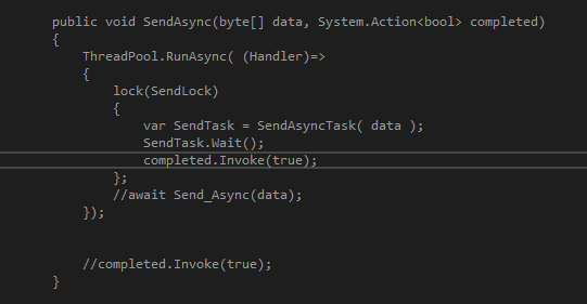 Issue regarding await when building · Issue #7 · SoylentGraham/Websocket-Sharp-UWP · GitHub