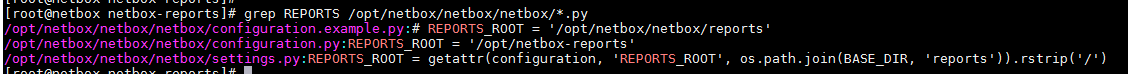 REPORTS_ROOT config variable · Issue #1786 · netbox-community/netbox · GitHub