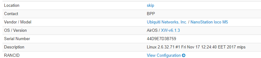 UBNT EdgeMAX version reporting · Issue #349 · netdisco/snmp-info · GitHub