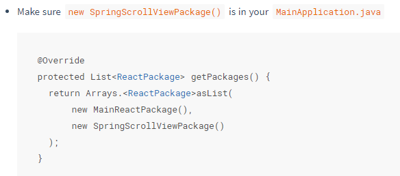pod 安装，报错：“SpringScrollContentView” was not found · Issue #32 · bolan9999/react-native-spring ...