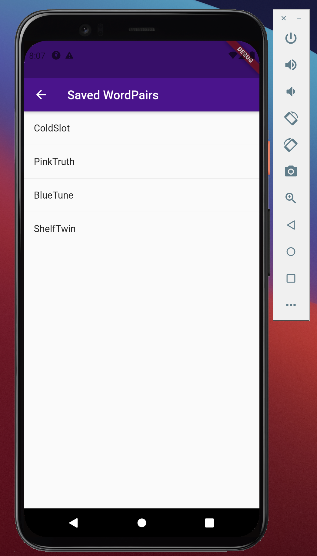 GitHub - arjuntheprogrammer/FlutterWordGeneretor: Word Pair Generator Practice Project in Flutter.