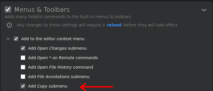 Move "Copy Remote File Url" from the submenu back to the top level · Issue #1154 · gitkraken ...