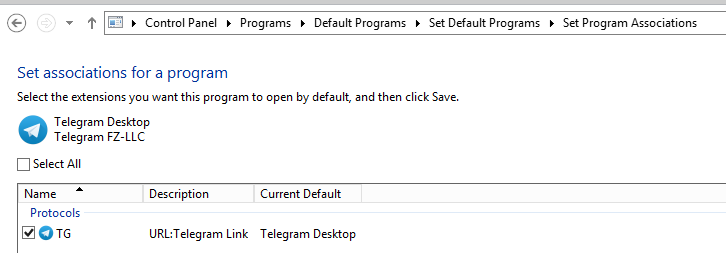 Group links aren't opening properly in Telegram · Issue #7685 · telegramdesktop/tdesktop · GitHub