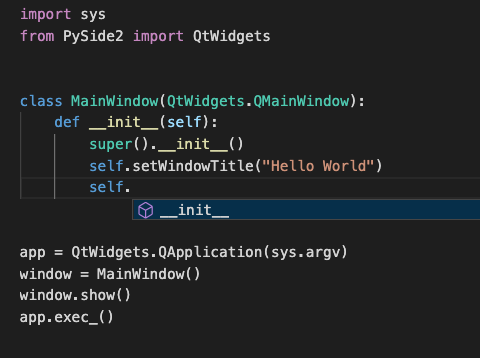 Kite Autocomplete problem with PySide2 · Issue #321 · kiteco/issue ...