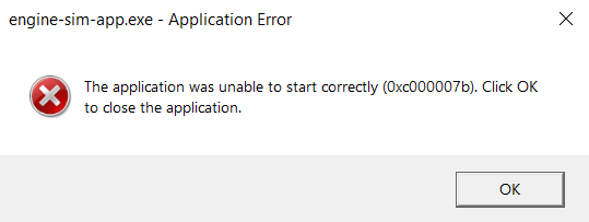 App does not start · Issue #135 · ange-yaghi/engine-sim · GitHub