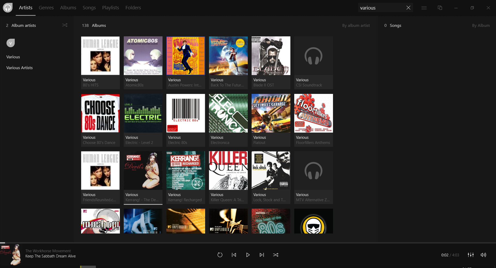 Album search issues · Issue #52 · digimezzo/dopamine-windows · GitHub