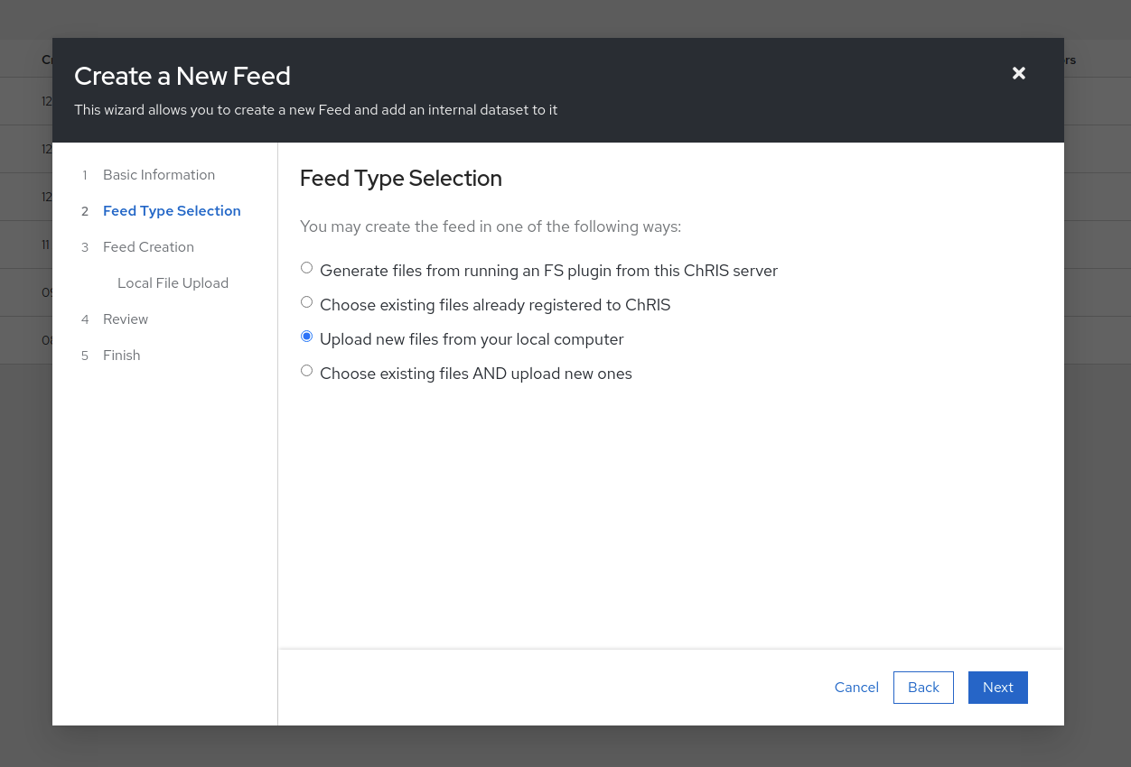 ChRIS UI: Create small React widget to display thumb for medical images, to be used in ChRIS UI ...