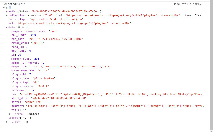 Custom messages for backend error codes · Issue #222 · FNNDSC/ChRIS_ui · GitHub