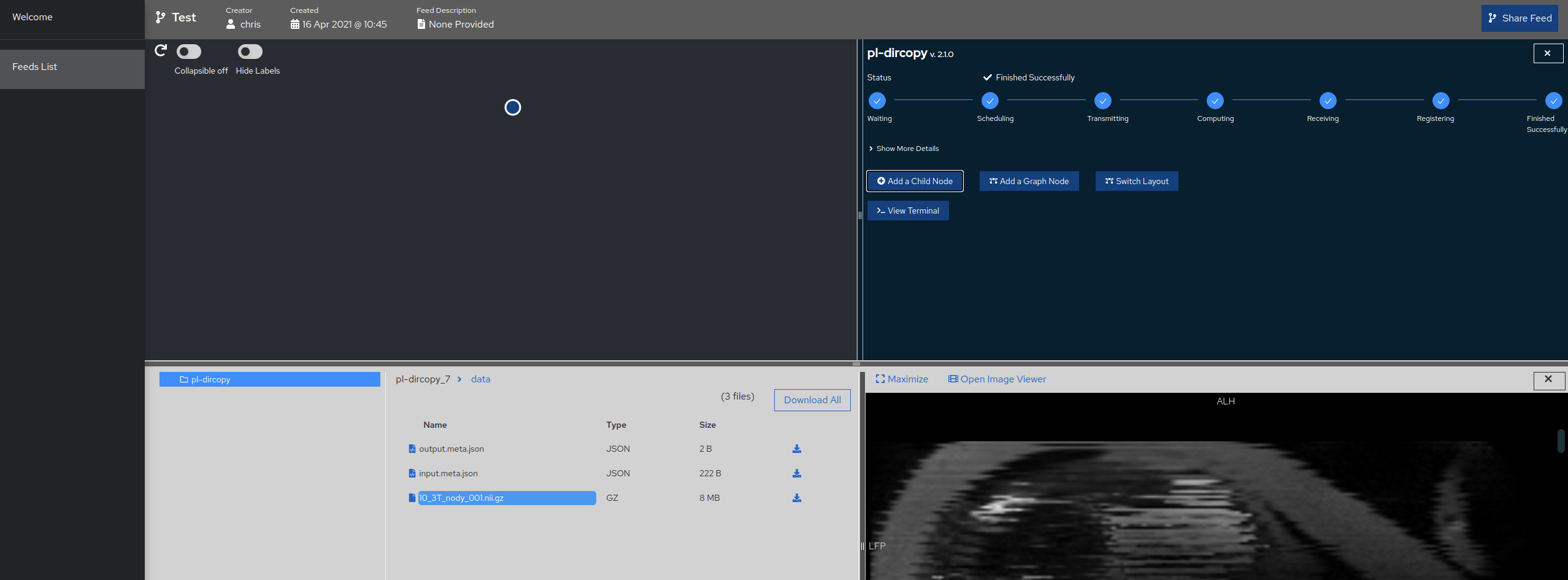 Custom messages for backend error codes · Issue #222 · FNNDSC/ChRIS_ui · GitHub