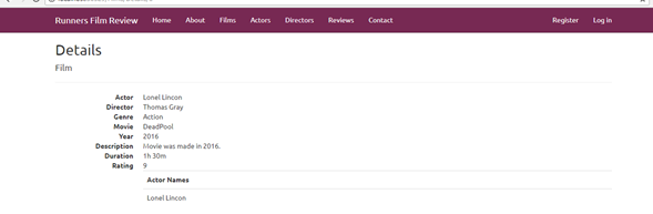 GitHub - mctoosh/MVC-Movie-Review-Website: MVC-Movie-Review-Website