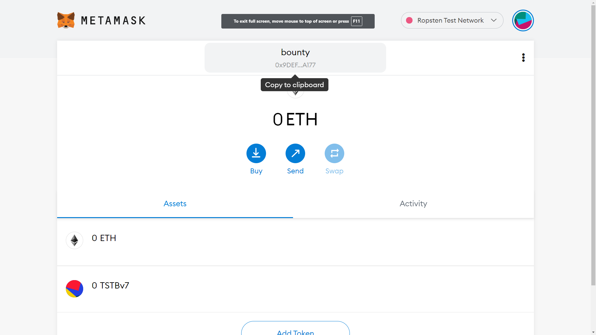 Token transaction is not presented (balance is 0) · Issue #10818 · MetaMask/metamask-extension ...