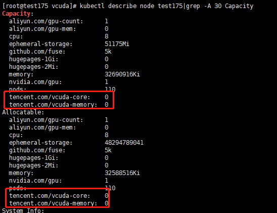 gpu-manager and gpu-quota-admission are running,but node has no resources available called ...