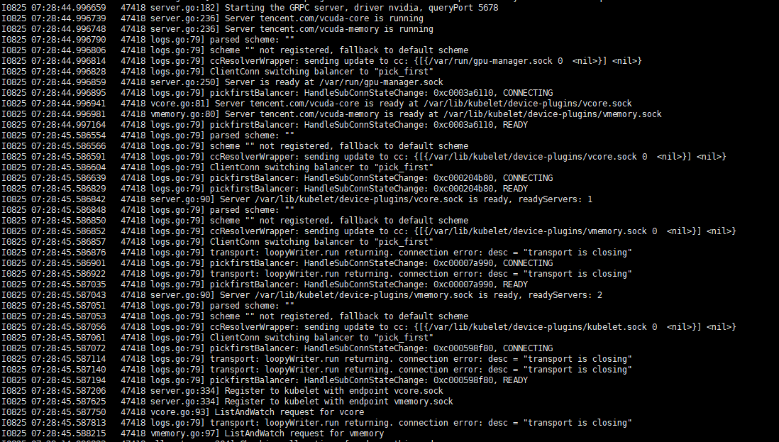 Transport N Returning Connection Error Desc Transport Is Closing · Issue
