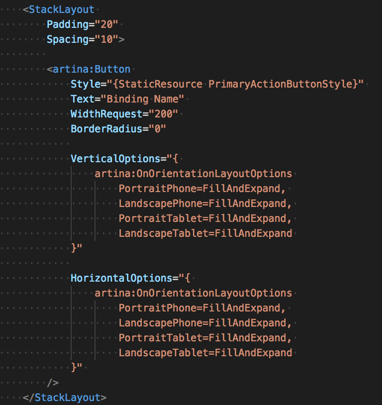 how to use FillAndExpand in button · Issue #388 · UXDivers/Grial-UI-Kit-Support · GitHub