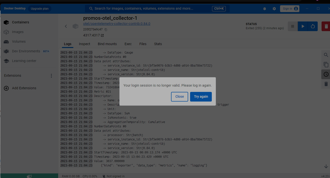 Docker Desktop Application is kept/keep logging me out. · Issue #12745 · docker/for-win · GitHub