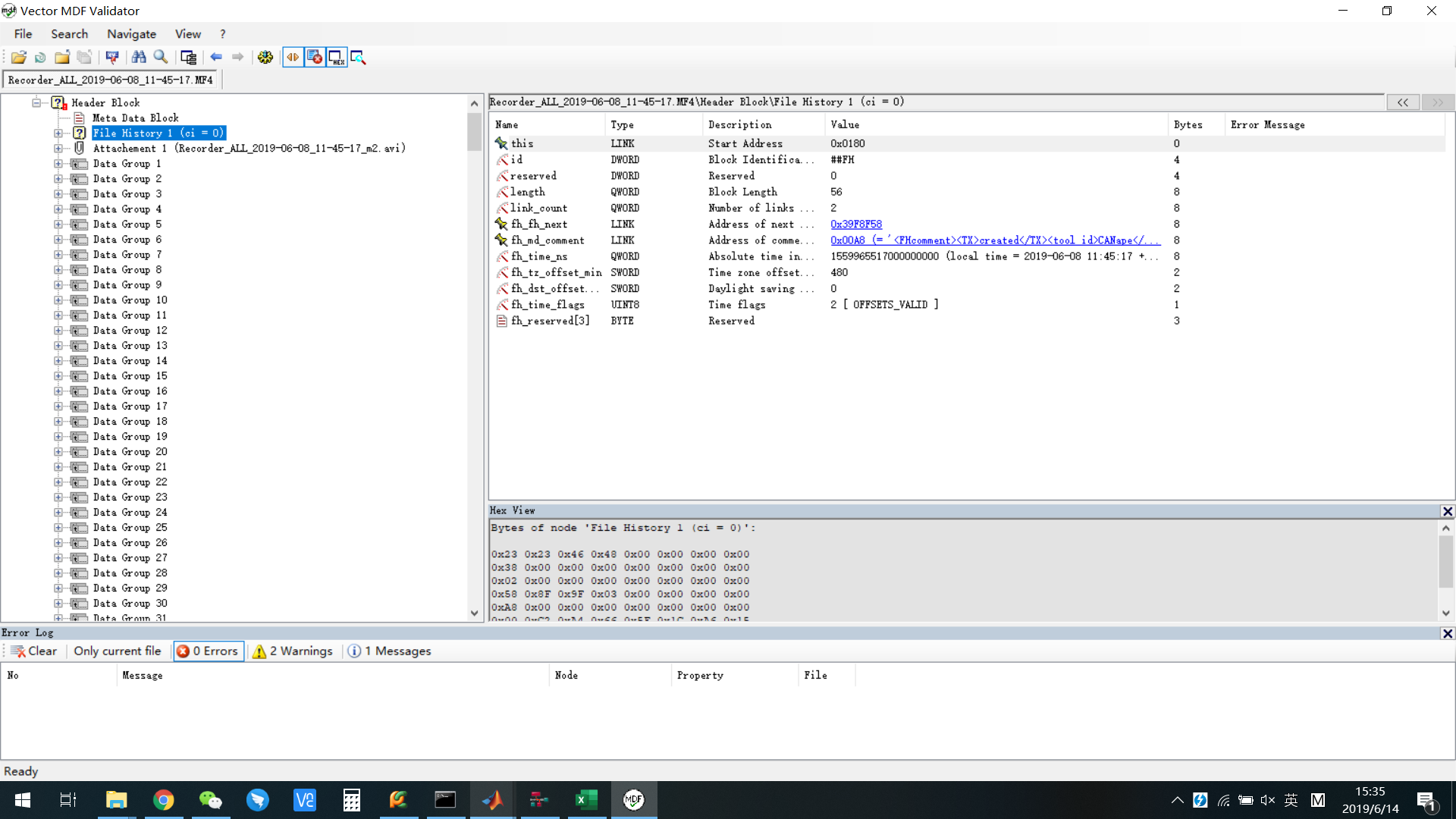 GUI open file error · Issue #198 · danielhrisca/asammdf · GitHub