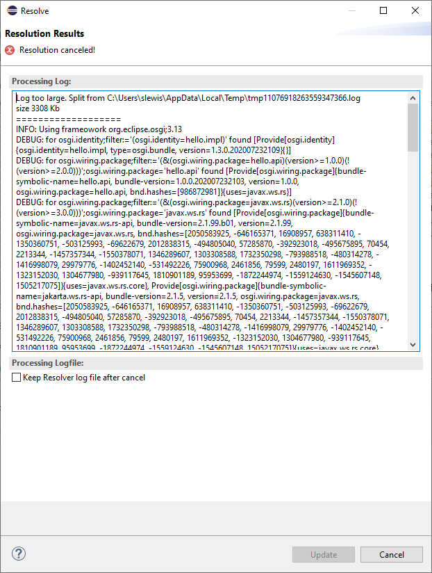 eclipse bndtools - Resolve throws NPE · Issue #4269 · bndtools/bnd · GitHub