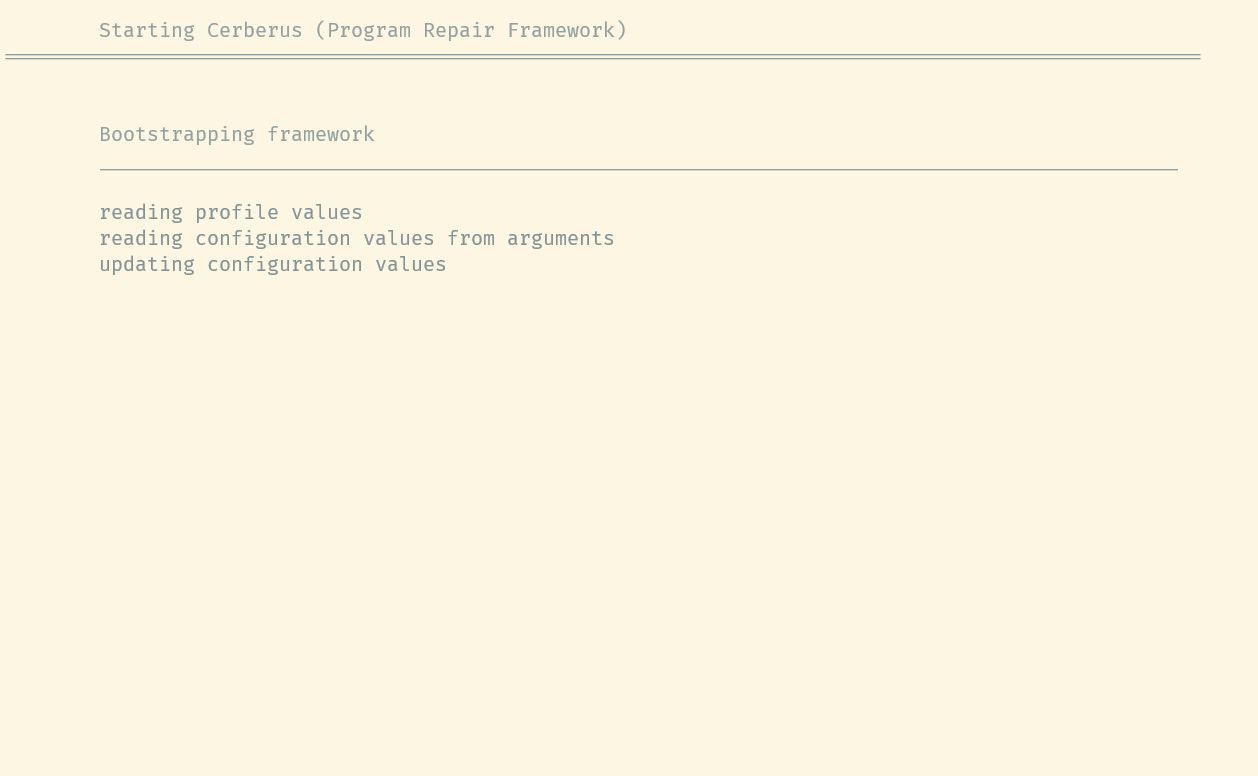 Console prints not visible on certain light terminal background. · Issue #36 · nus-apr/cerberus ...