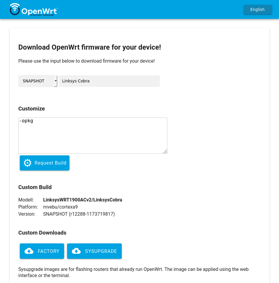 opkg is installed automatically · Issue #158 · openwrt/asu · GitHub