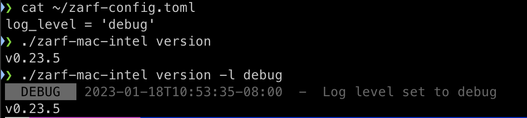 Improve the docs for the Zarf config-file · Issue #1216 · zarf-dev/zarf · GitHub