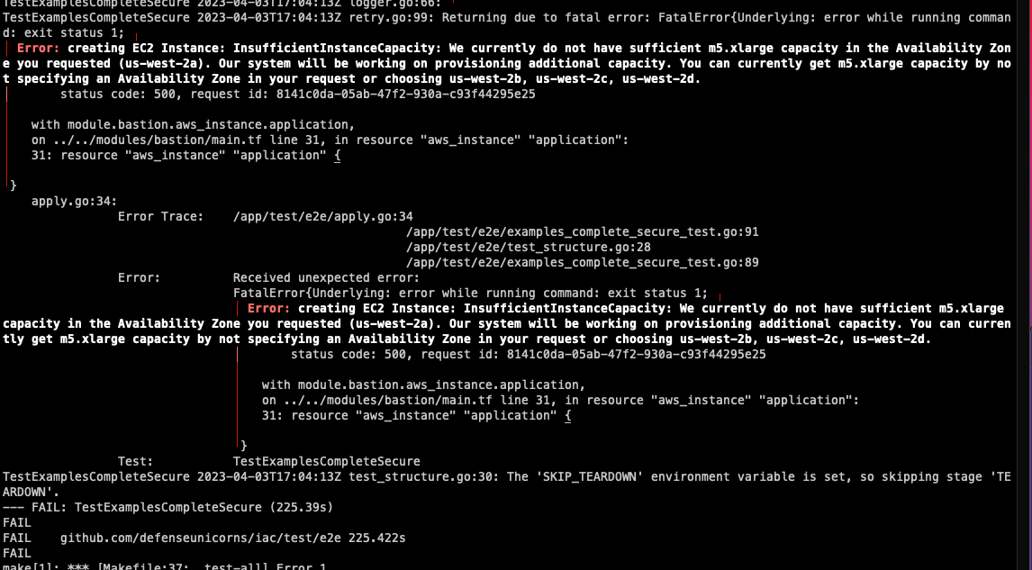 Dynamically pivot based on availability in the region/AZ · Issue #133 · defenseunicorns/delivery ...