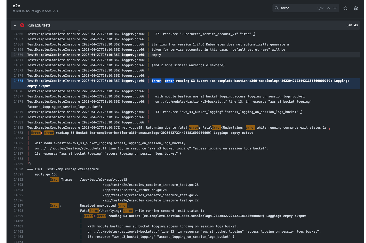 Intermittent error: "error reading S3 Bucket: empty output" · Issue #207 · defenseunicorns ...