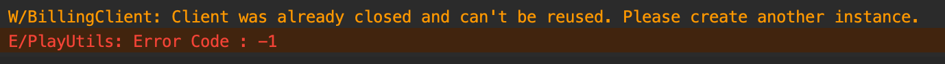 Reconnecting billingClient is not working · Issue #1733 · hyochan/react-native-iap · GitHub