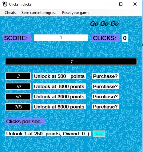 GitHub - petrediana/Clicker-Game: Clicks n Clicks