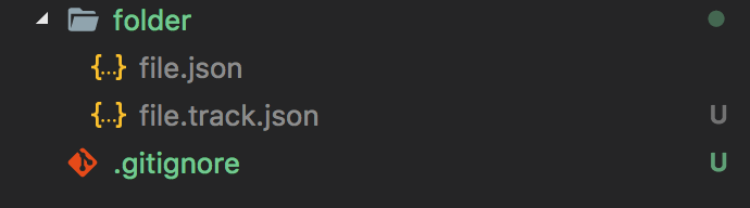 Wrong highlight when ignoring FOLDER but NOT SOME files · Issue #62574 ...