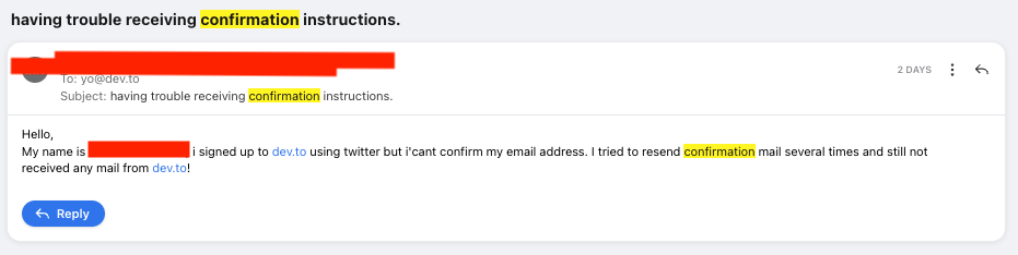 Multiple Users Report Not Receiving Confirmation Email Upon Signup · Issue #18027 · forem/forem ...