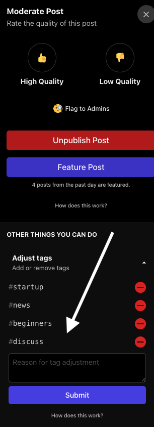 Improve visibility of mod panel actions when in dark mode · Issue #18683 · forem/forem · GitHub