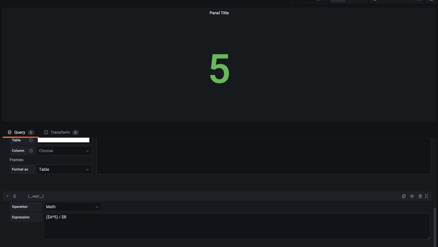 Grafana Shows 0 When Doing A Math Expression Combining Two Aws Athena Queries · Issue 106 