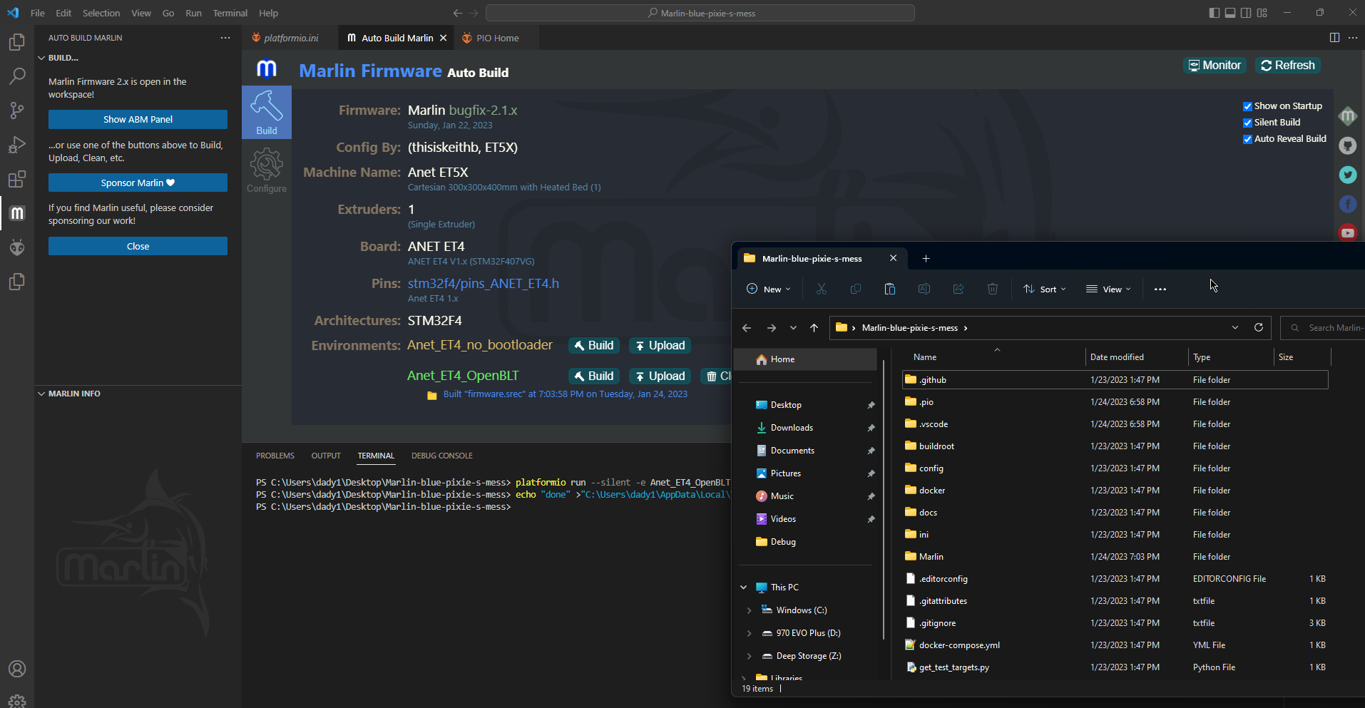 [BUG] Anet ET5X Screen Colors/Antialiasing? · Issue #25241 ...